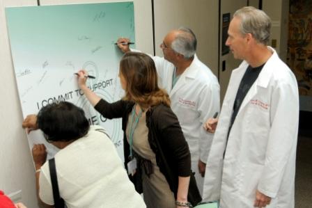 Inova Fairfax Hospital Staff Takes 'Time Out' to Encourage Patient ...