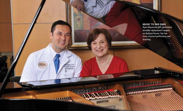 All the Right Notes: Shoulder replacement surgery restores pianist's ...