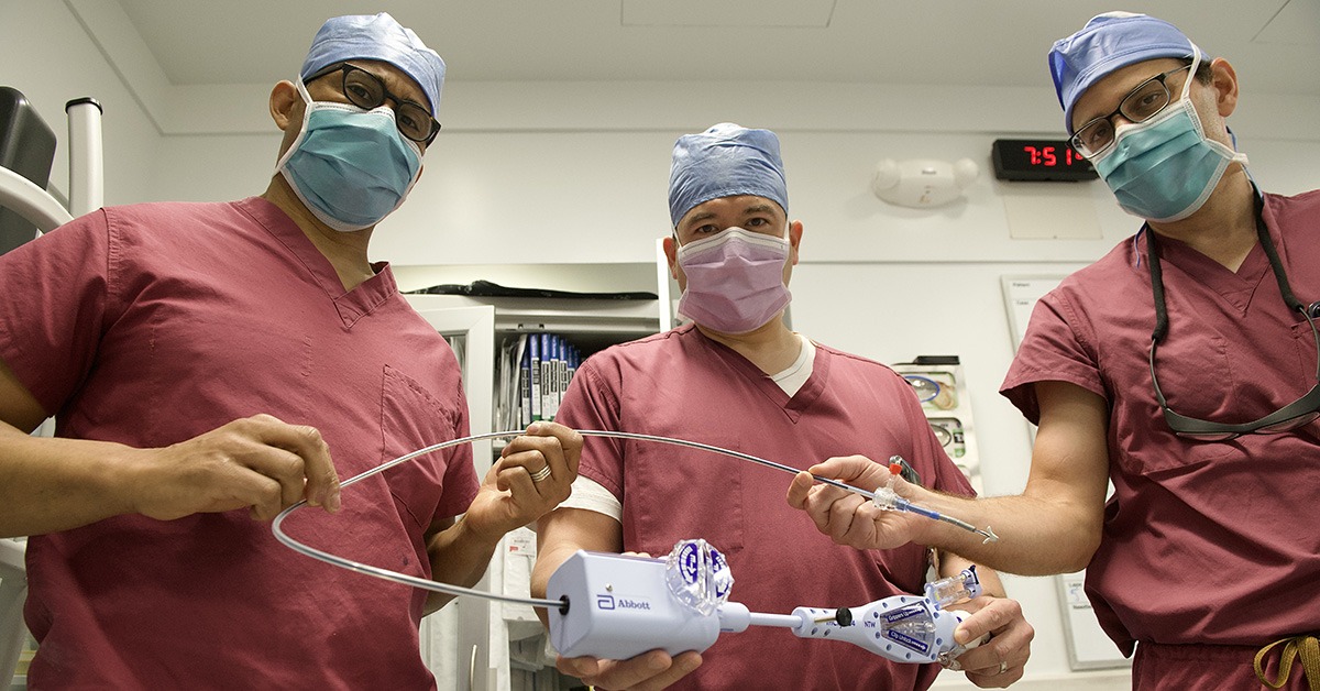 Inova plays a key role in trial of innovative treatment for tricuspid ...