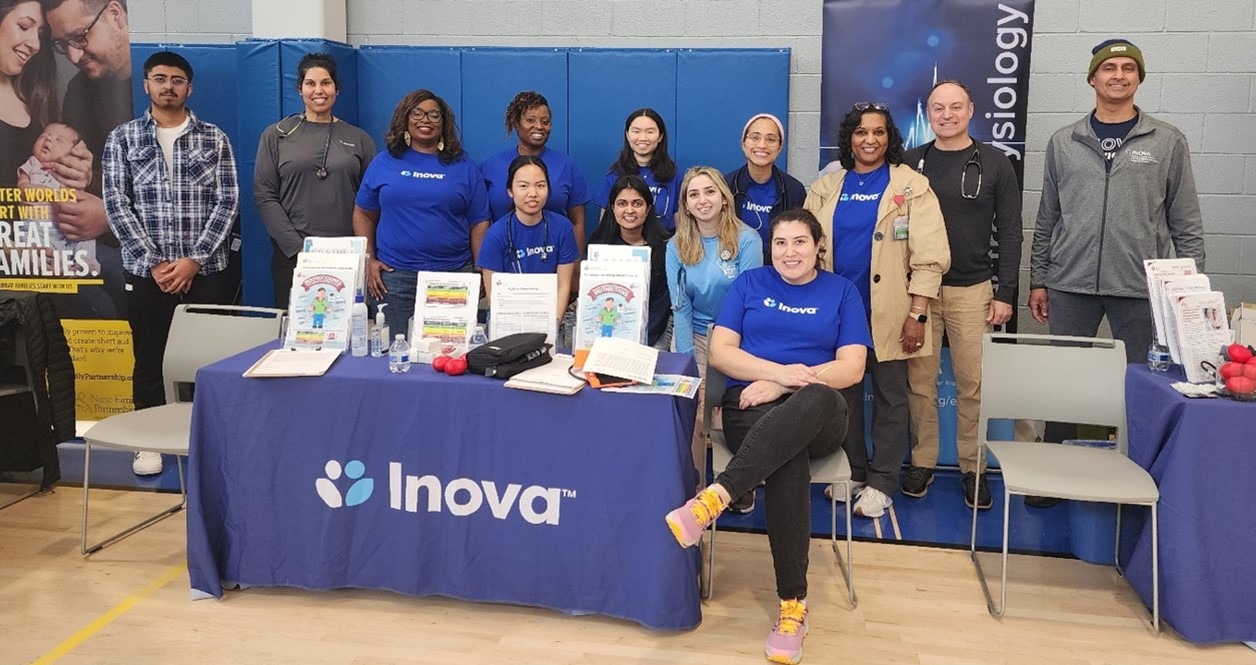Inova providers volunteer at community events to address healthcare disparities in Fairfax ...